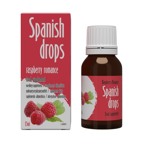 Spanish Drops Raspberry Romance - 15ml - EasyToys
