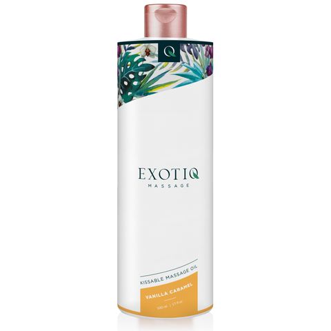 Exotiq Massageolie Vanilla Caramel – 500 ml - EasyToys