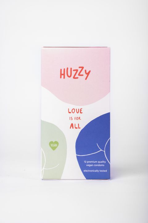 Huzzy 12er Pack vegane Kondome - AMORELIE